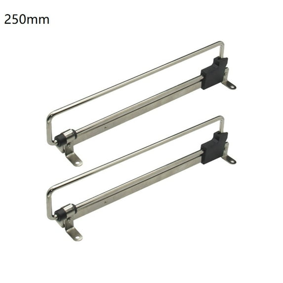 ZHIMAO 2Pcs Telescopic Clothes Rods Retractable Pull-Out Hanger for ...