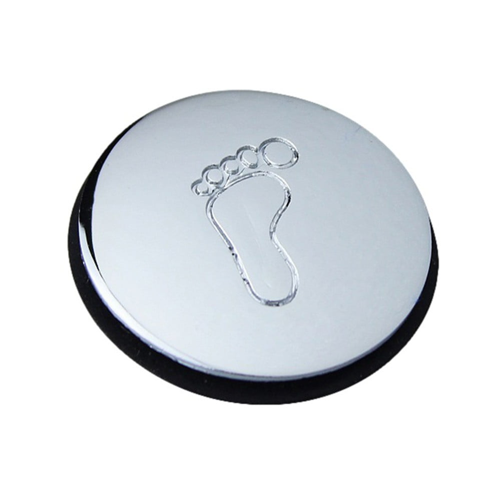 ZHIMAO 38mm Metal Chrome Sink Plug Cover Kitchen Bathroom Basin Trim ...