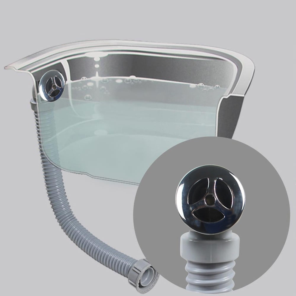 ZHIMAO 460mm Wash Basin Overflow Pipe Rectangular joint spill hose Sink ...