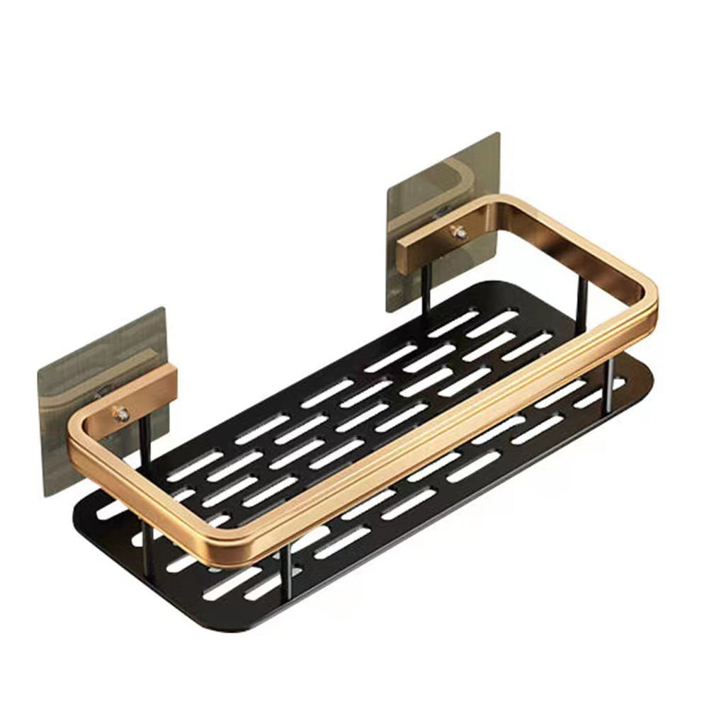 ZHIMAO Bathroom Storage Wall Mount Shampoo Makeup Storage Holder ...