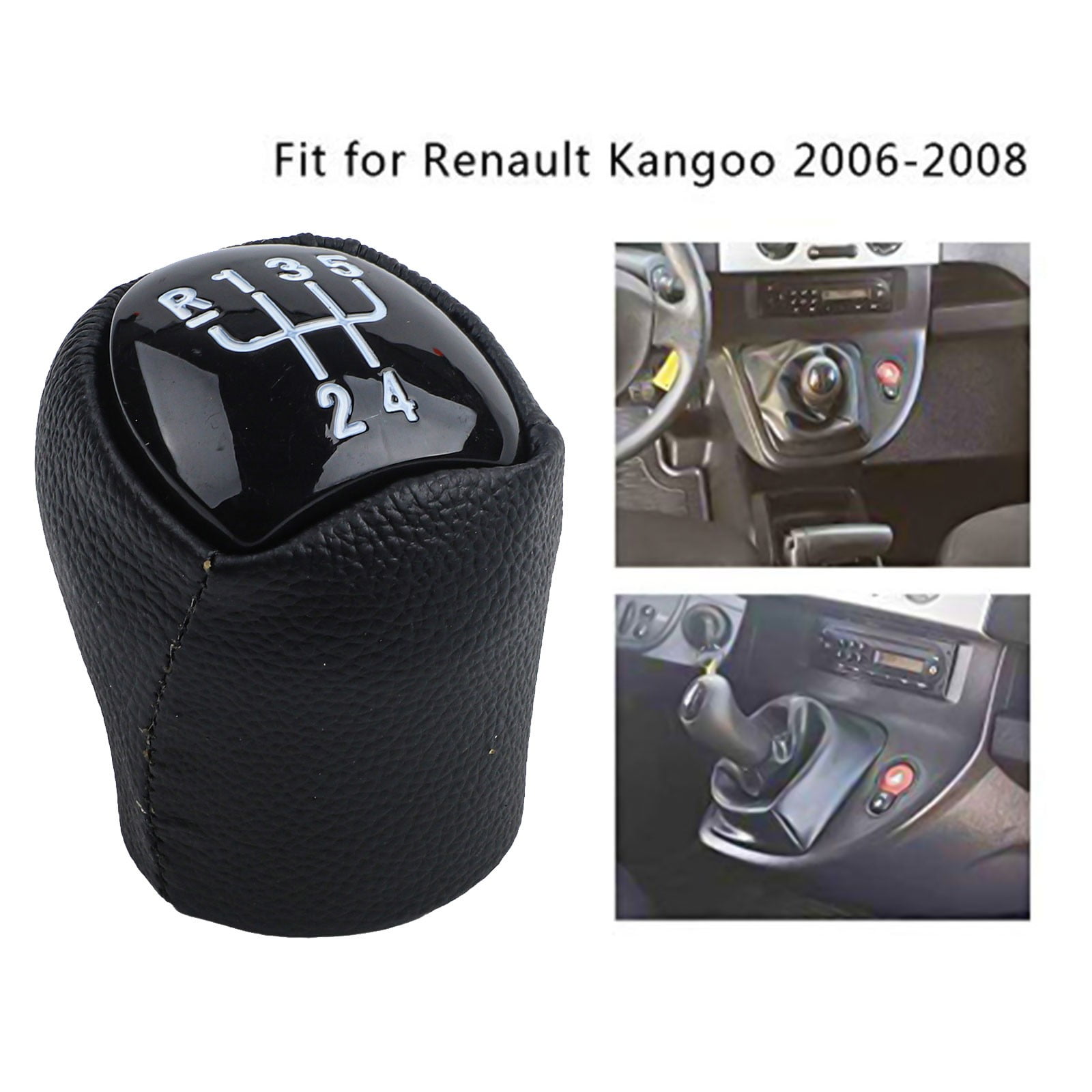 ZHIMAO Car 5 Speed For for Renault Shift Knob Manual Shift Lever ...