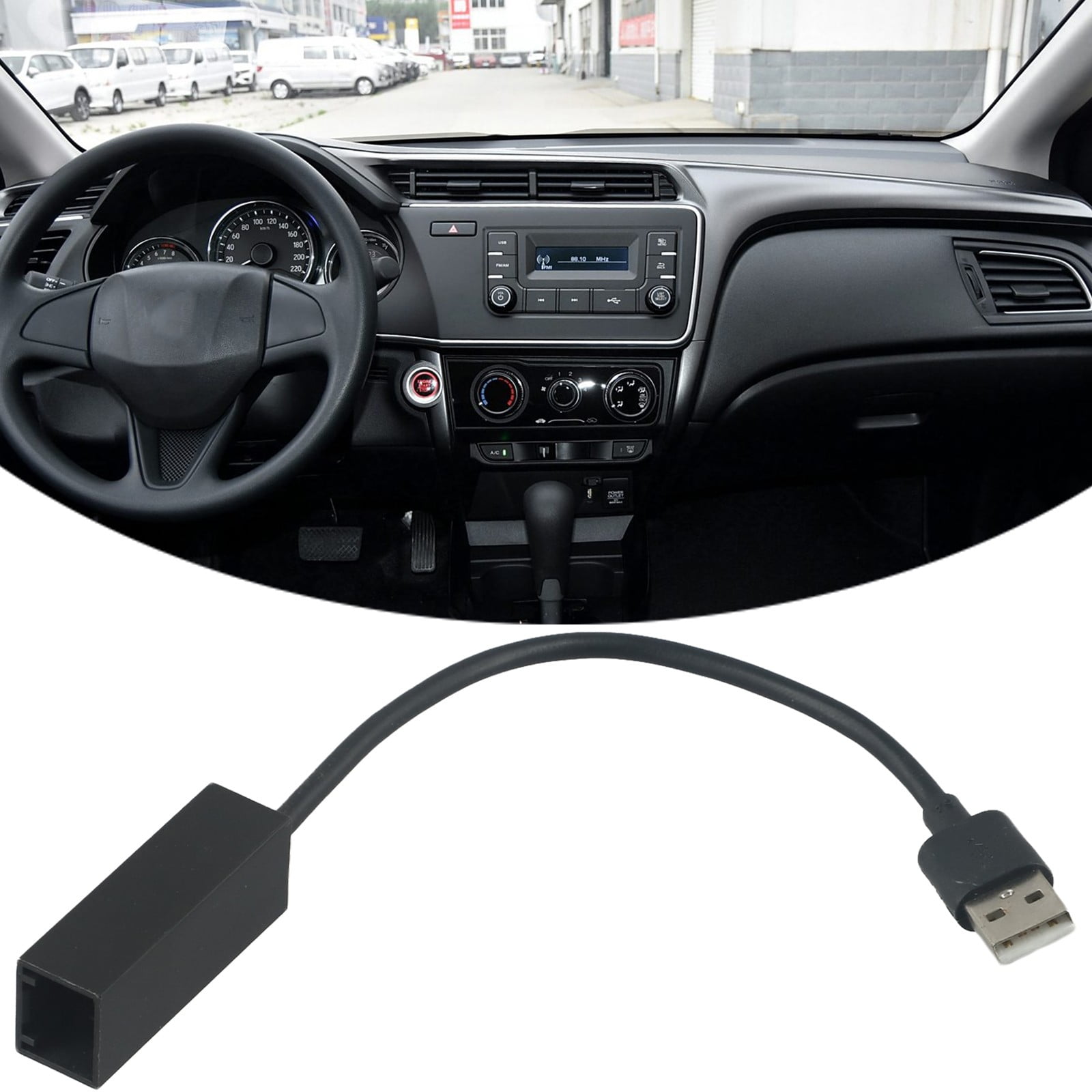 ZHIMAO Car USB Interface Adapter Radio Stereo Wire Harness For Honda ...