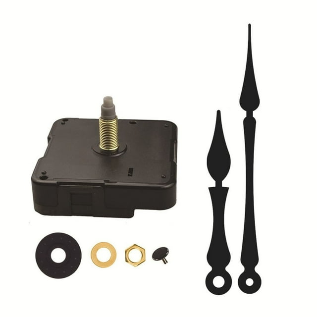 ZHIMAO Complete DIY Quartz Wall Clock Repair Kit Silent Movement with ...