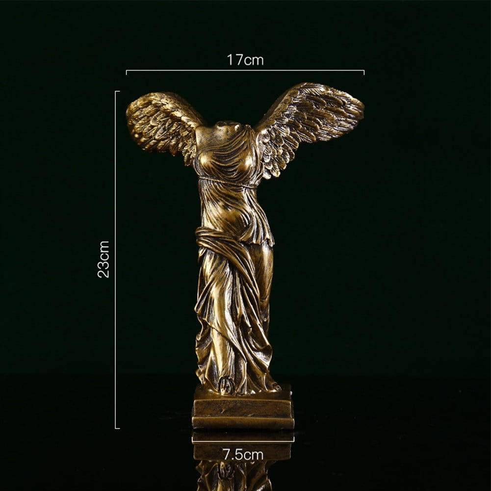 ZHIMAO Durable Victory Goddess Sculpture 23*17cm Desktop Ornament ...
