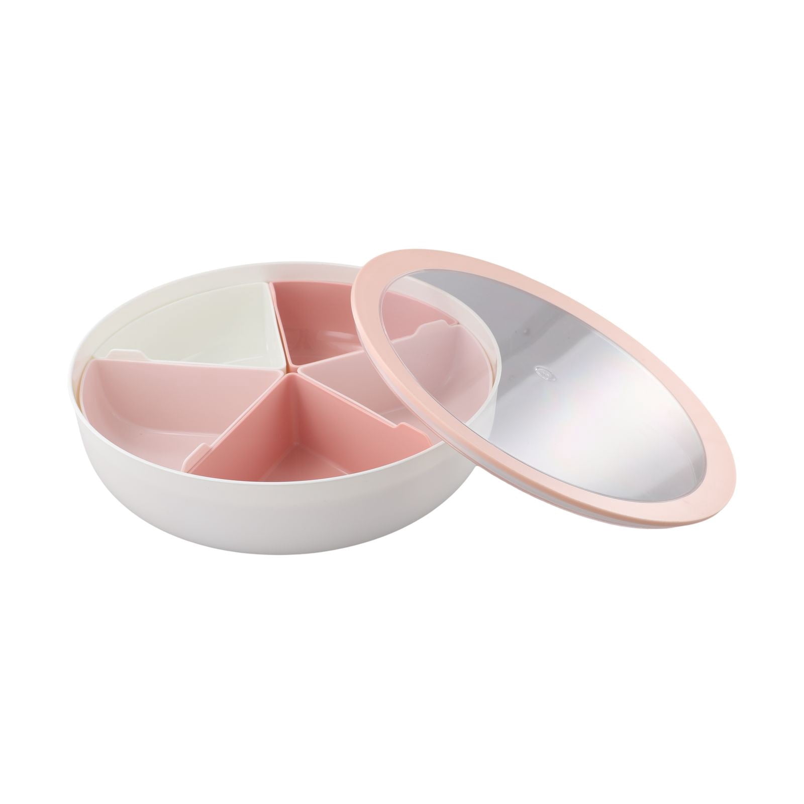 ZHIMAO Large Snack Tray with Removable Compartments: Stylish Snack ...