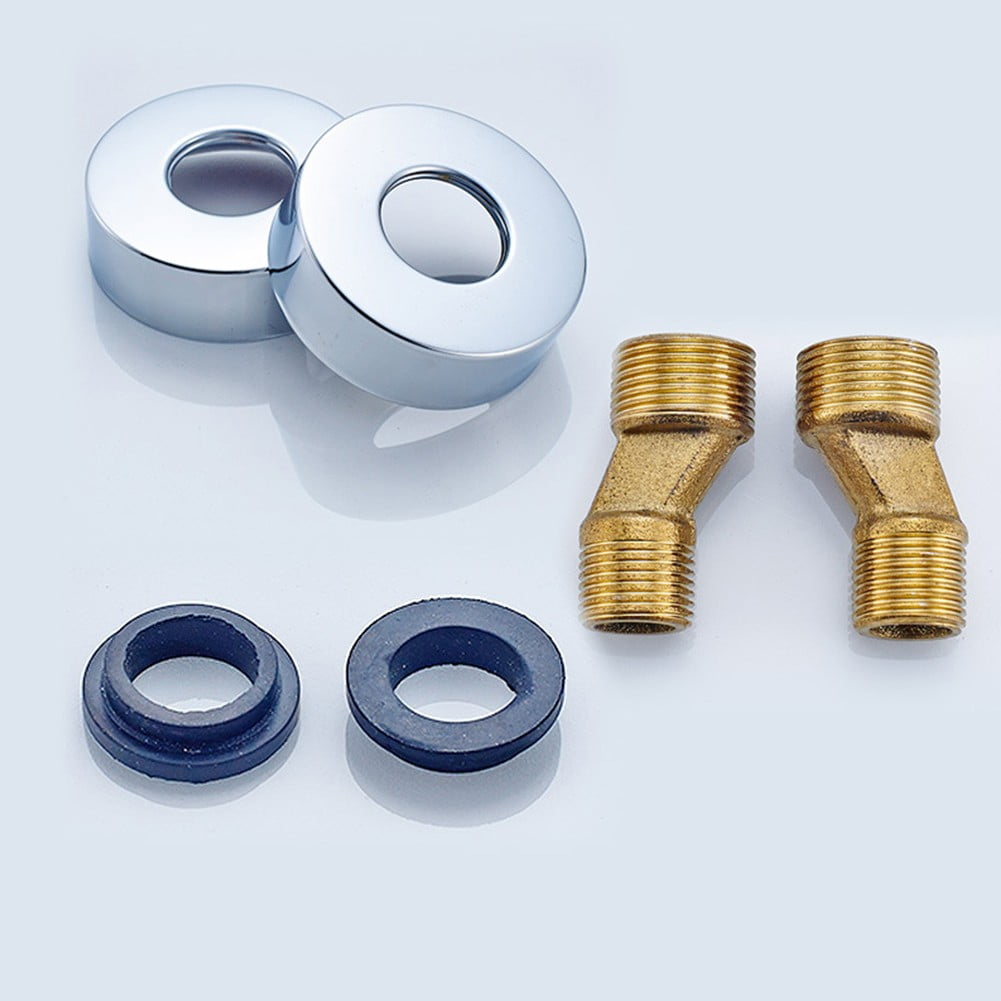 ZHIMAO Shower Reducer Curved Foot Bent Foot Eccentric Screw Cornered ...