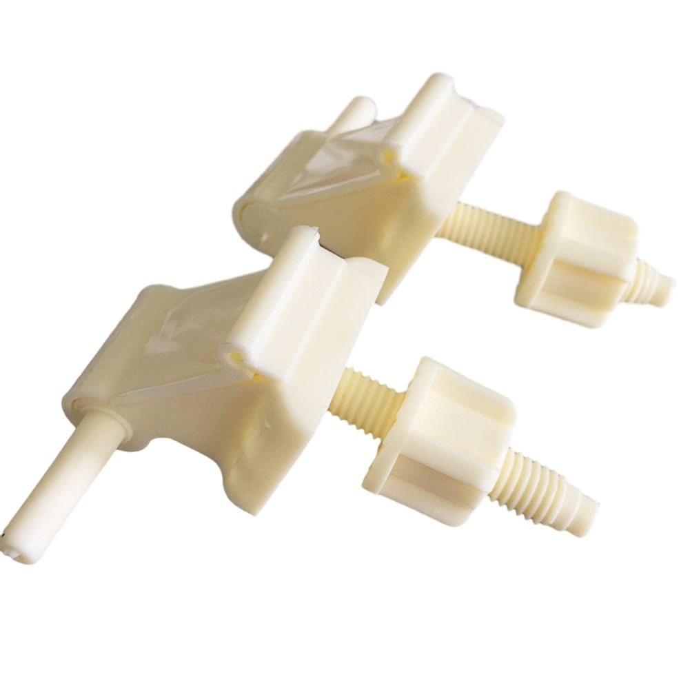 ZHIMAO Toilet S-eat Hinge Plastic Fixing Screws Nuts Toilet Cover ...