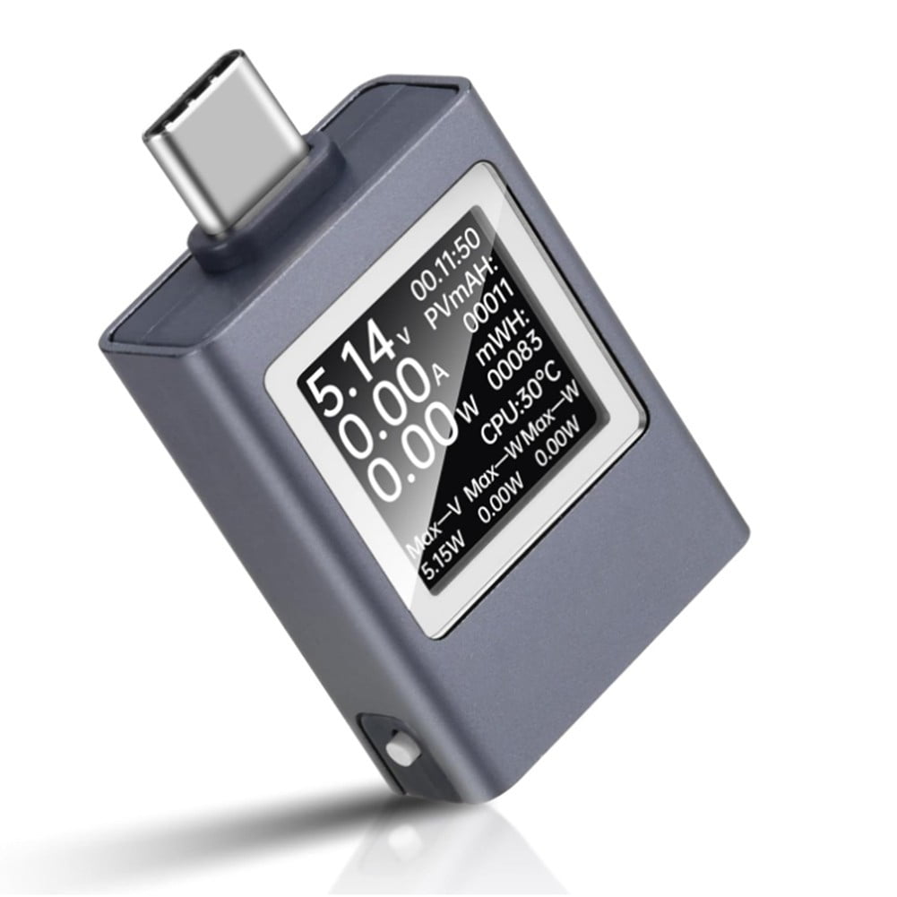 ZHIMAO USB Power Tester Voltage Current Capacity Meter Power Meter ...