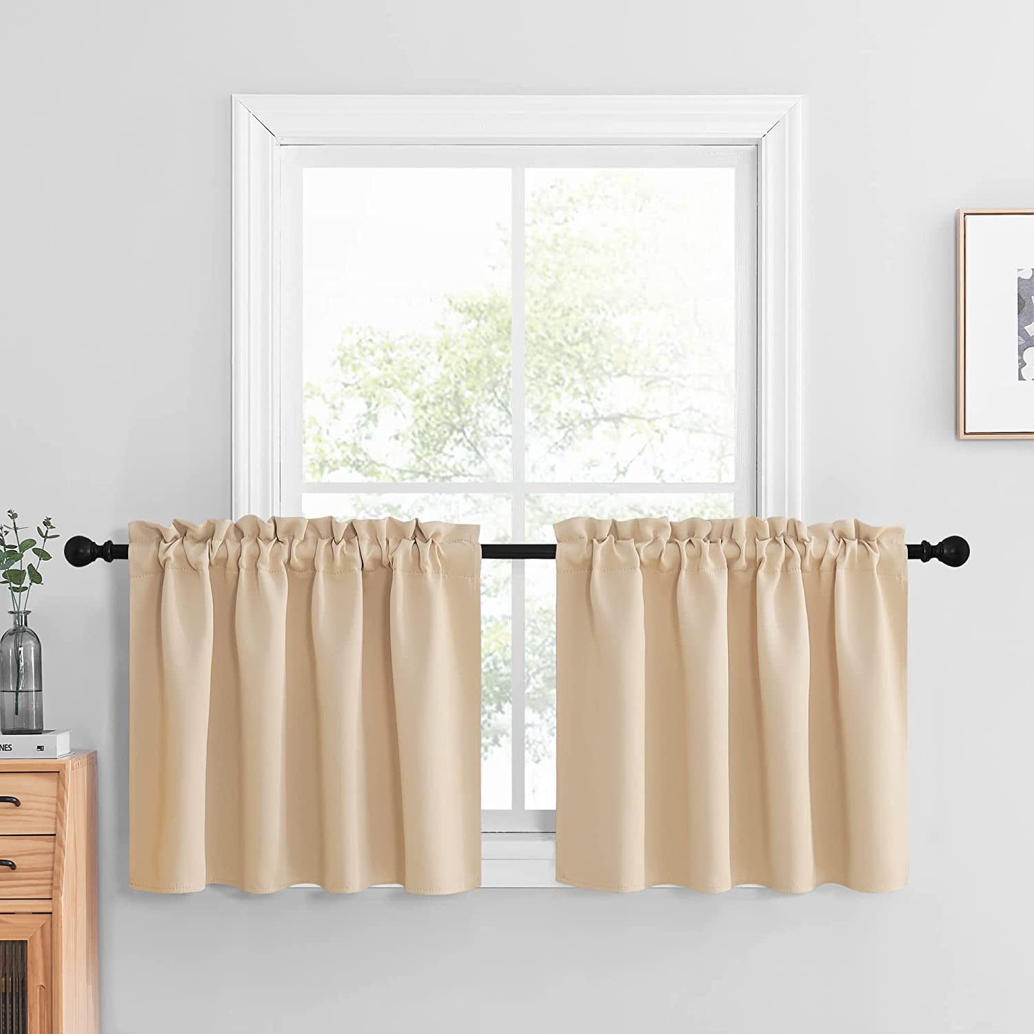 ZHIMEI-RV Curtains for Small Window, Light Bloacking Thermal Insulated ...