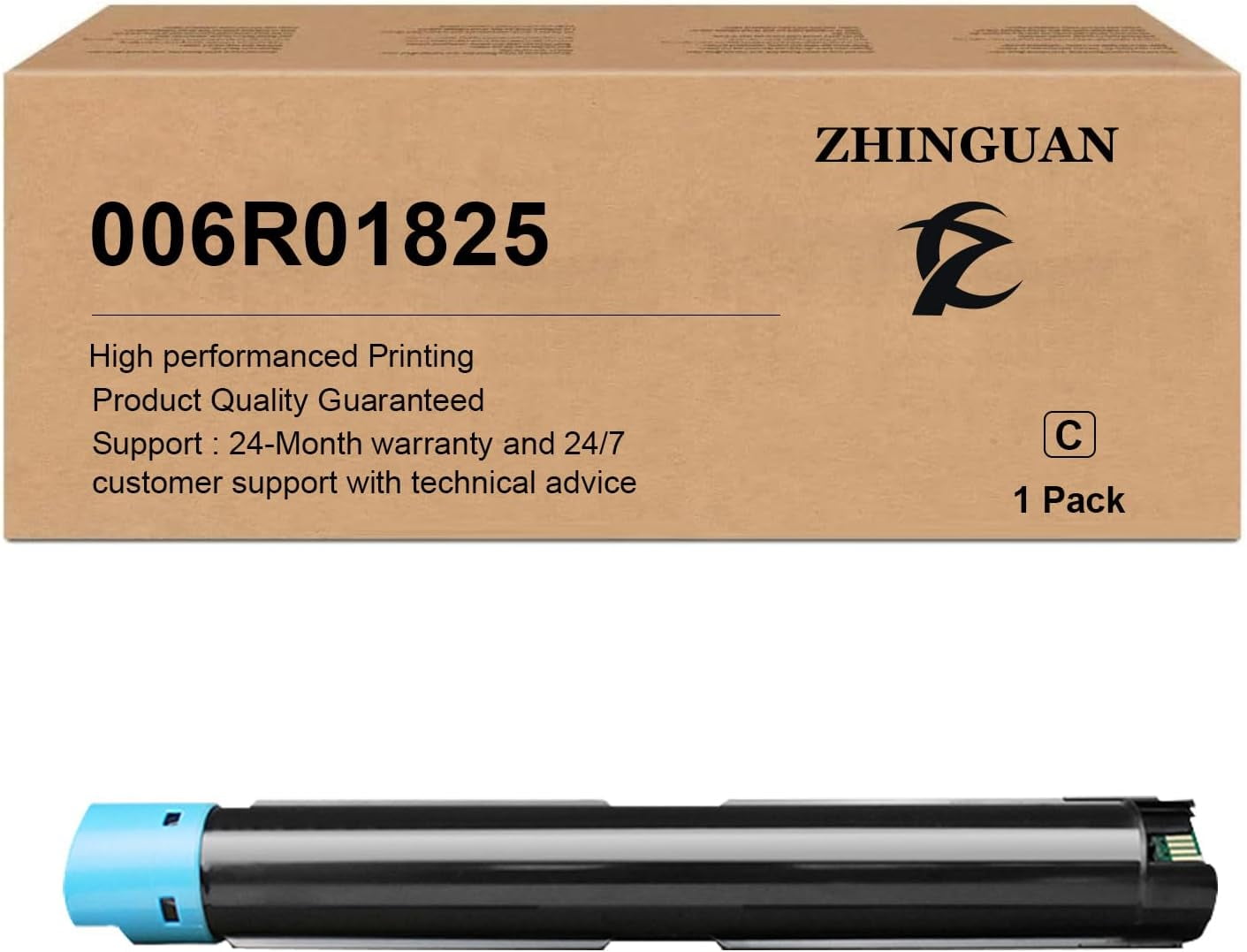 ZHINGUAN New 1PK 006R01825 Cyan Extra High Yield Toner Cartridge ...