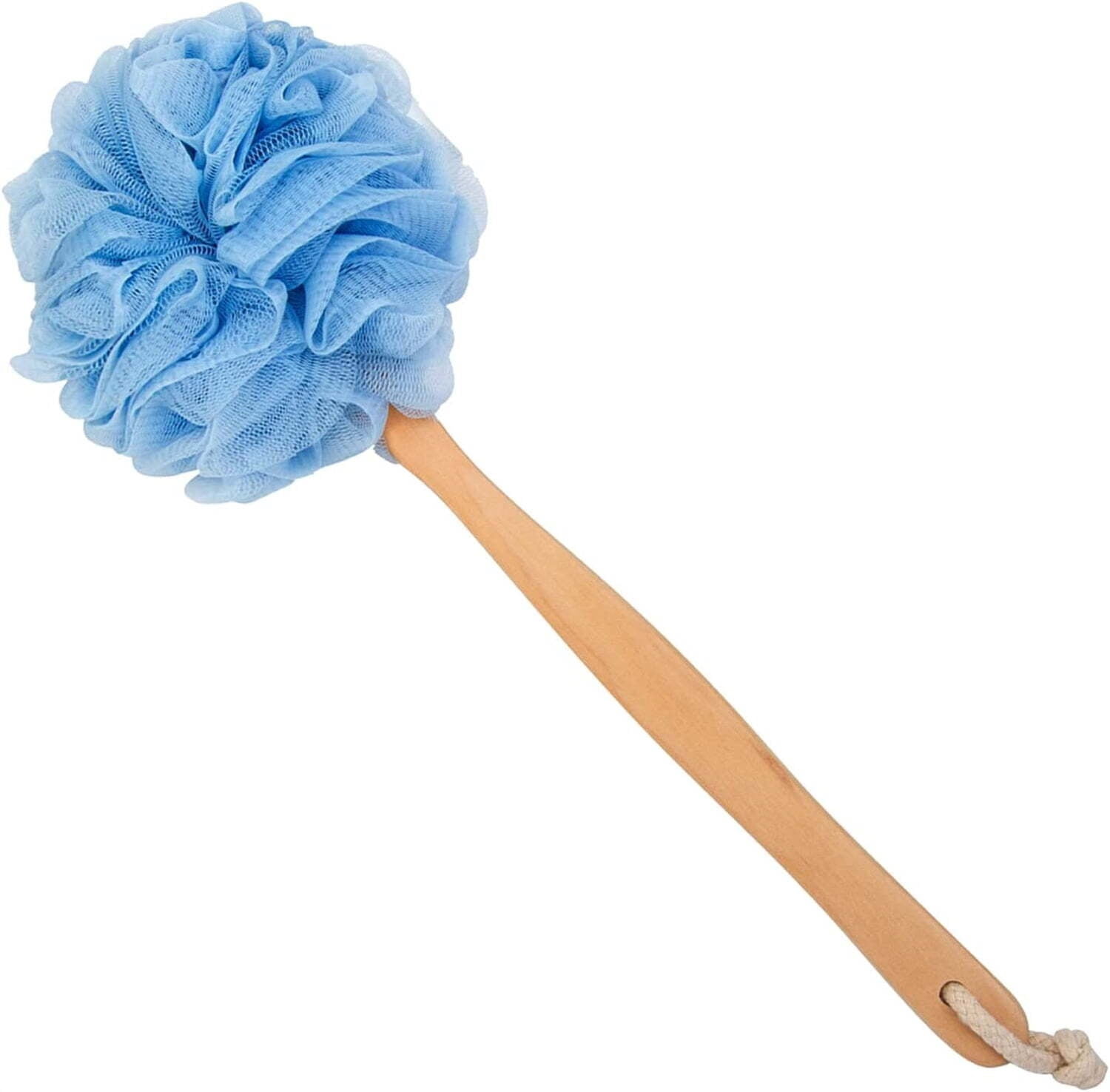 ZHIS Loofah Back Scrubber for Shower,Bath Mesh Ball Shower Brush for ...