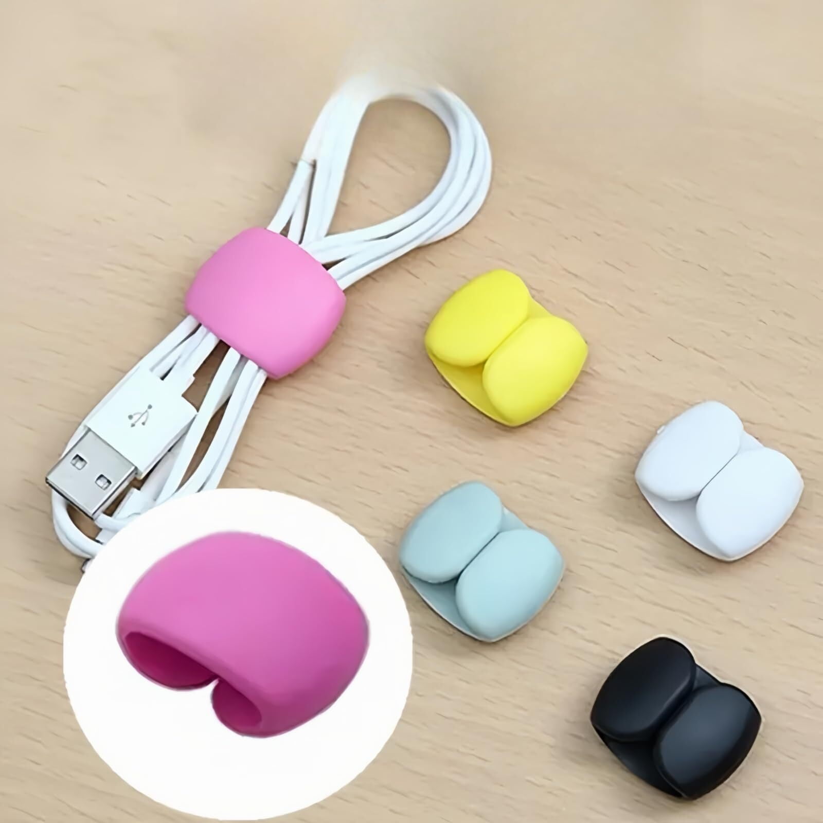 ZHIS Multi-Pack Cable Storage and Organizer Clips Versatile Wire ...