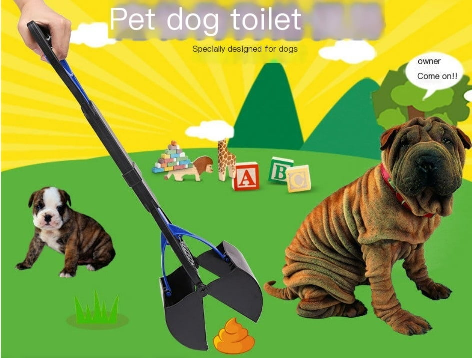 ZHIS Pooper Scooper for Dogs, 23.6" Long Handle Poop Scooper for One ...