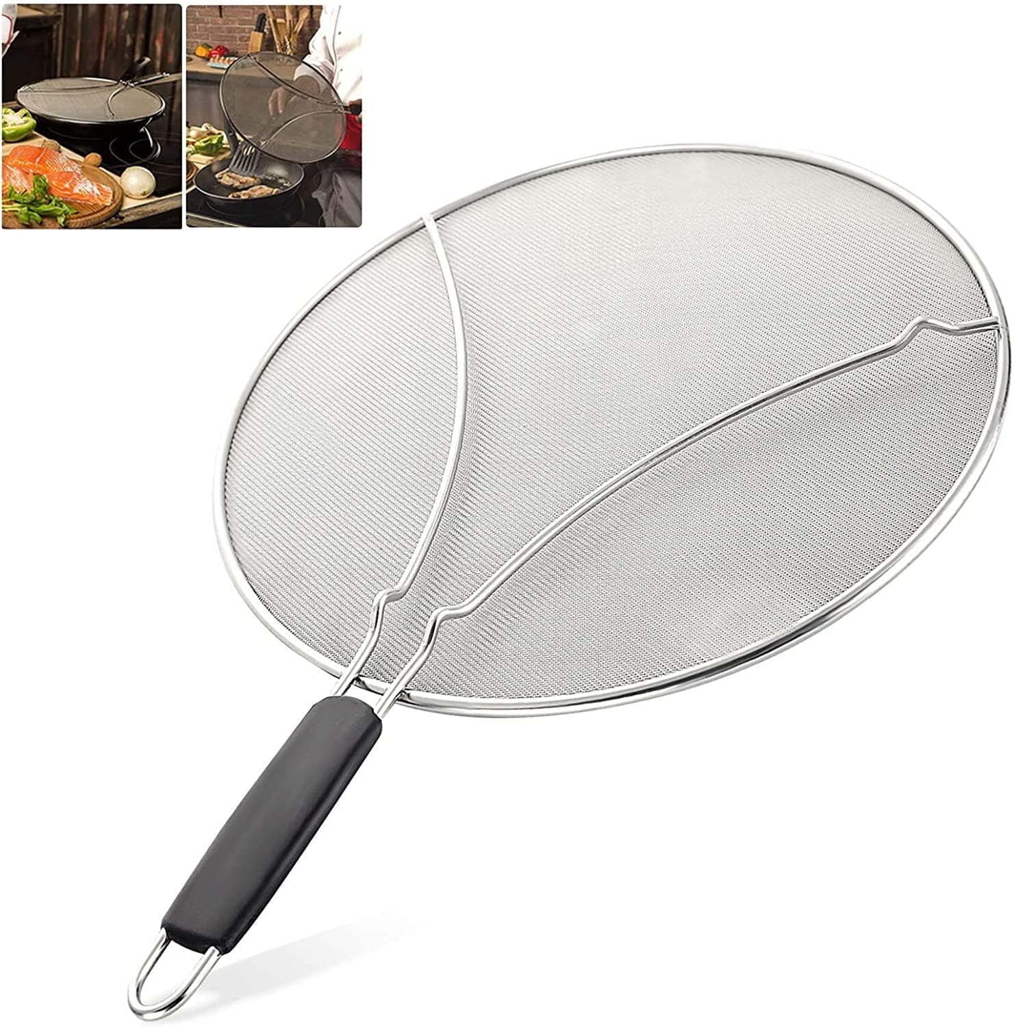 ZHIS Splatter Screen for Cooking, Casewin Splatter Screen for Frying ...