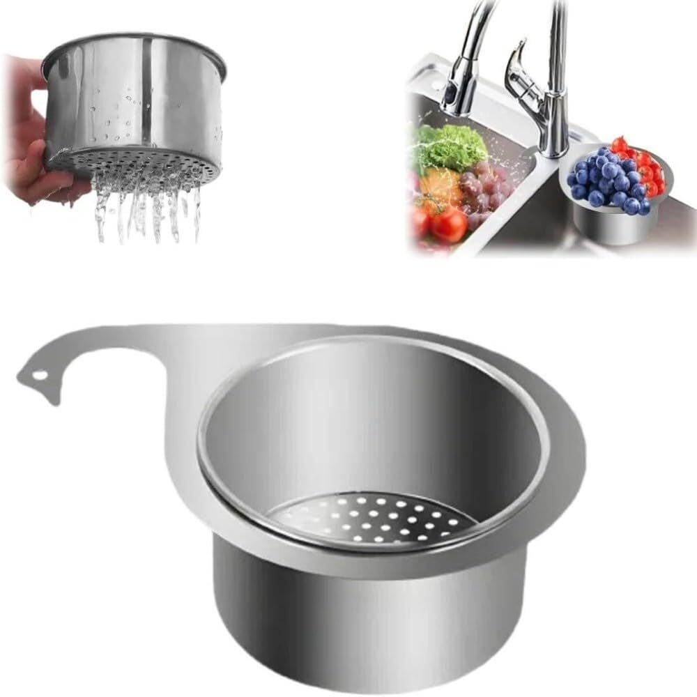 ZHIS Stainless Steel Swan Sink Strainer Basket, 2025 New ...