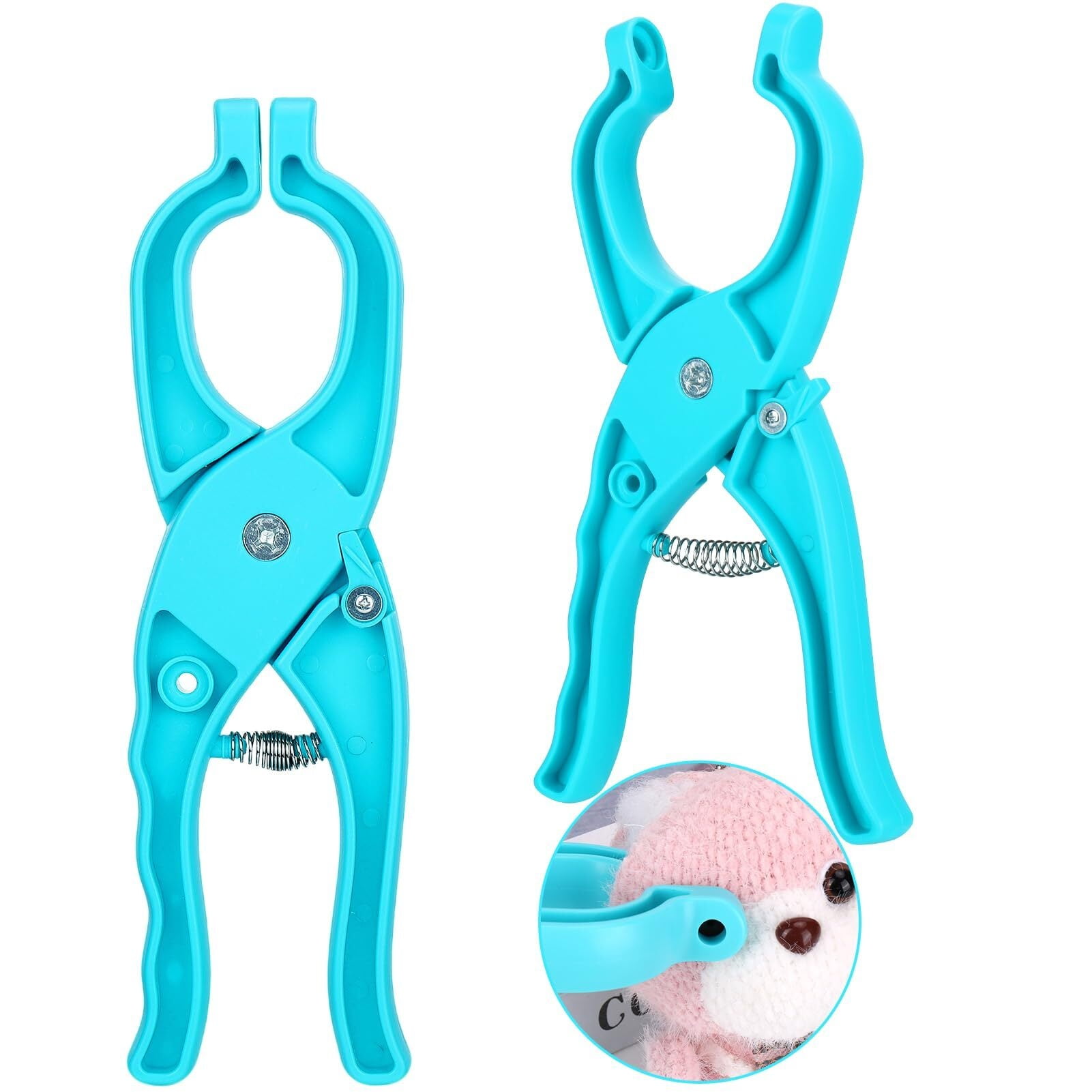 ZHIS Upgraded Safety Eye Tool for Crocheting - Crochet Tools for Attaching Crochet Safety Eyes ...