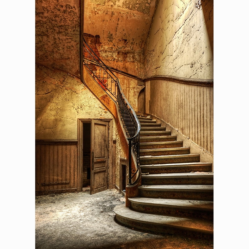 ZHISUXI Castle Theme Photography Backdrops Props Stairs Wedding ...