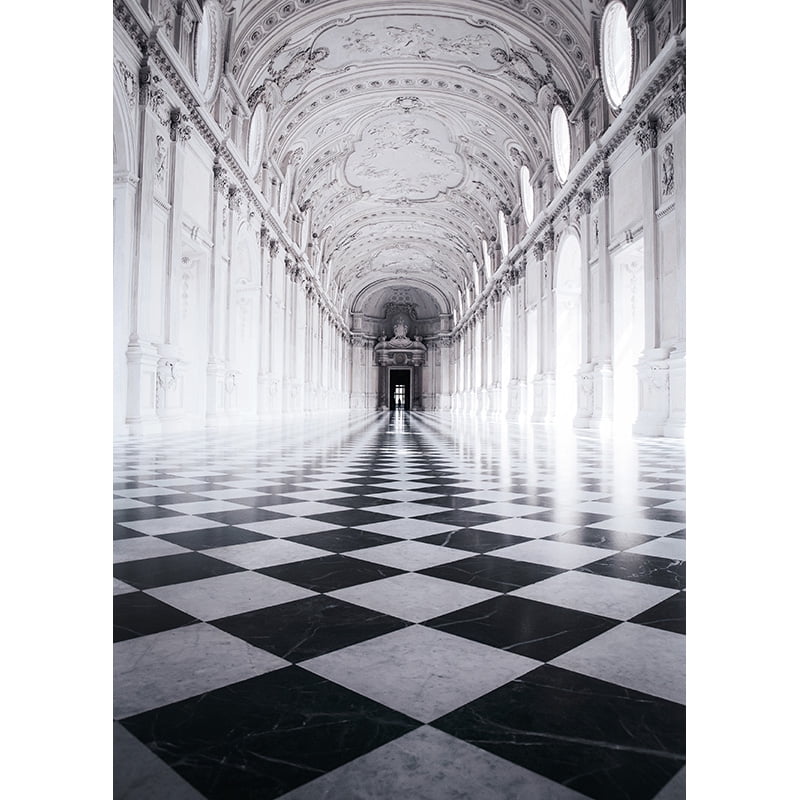 ZHISUXI Castle Theme Photography Backdrops Props Stairs Wedding ...