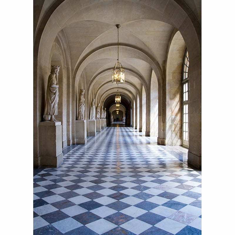 ZHISUXI Castle Theme Photography Backdrops Props Stairs Wedding ...