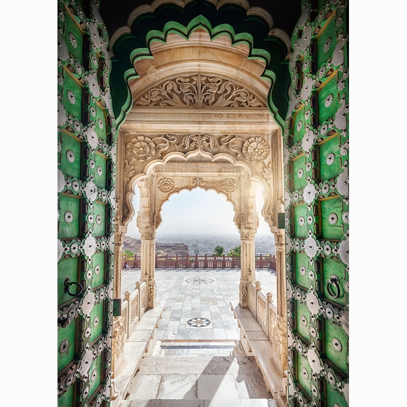 ZHISUXI Castle Theme Photography Backdrops Props Stairs Wedding ...