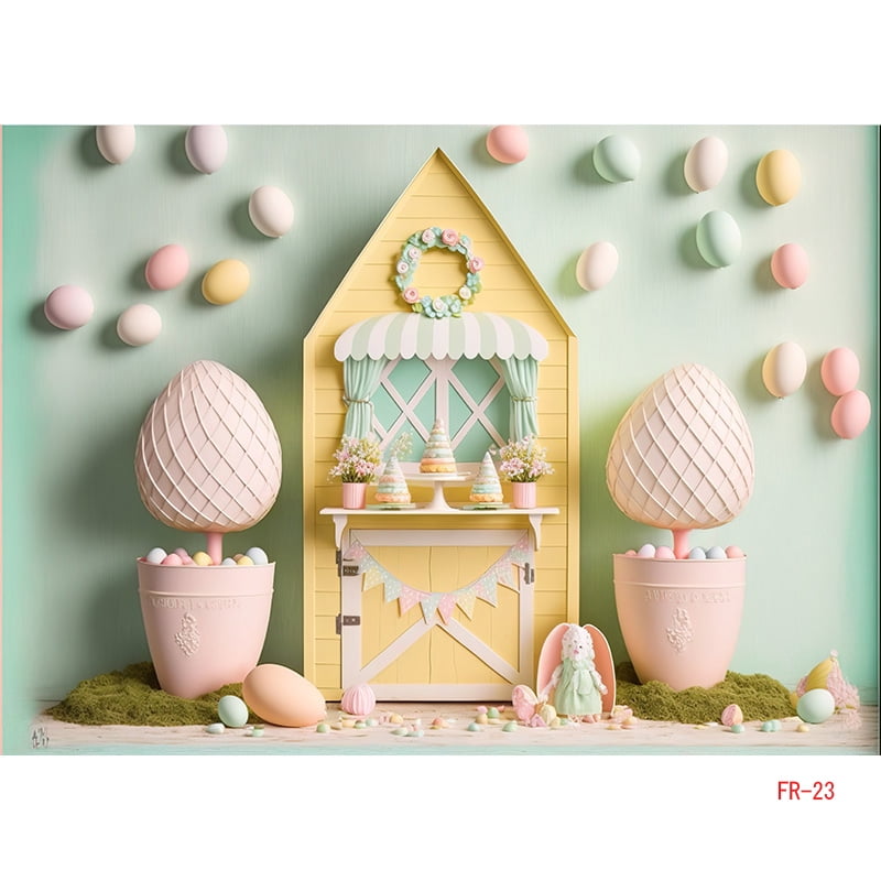 ZHISUXI Easter Scene For Photo Studio Background Celebrations Green ...