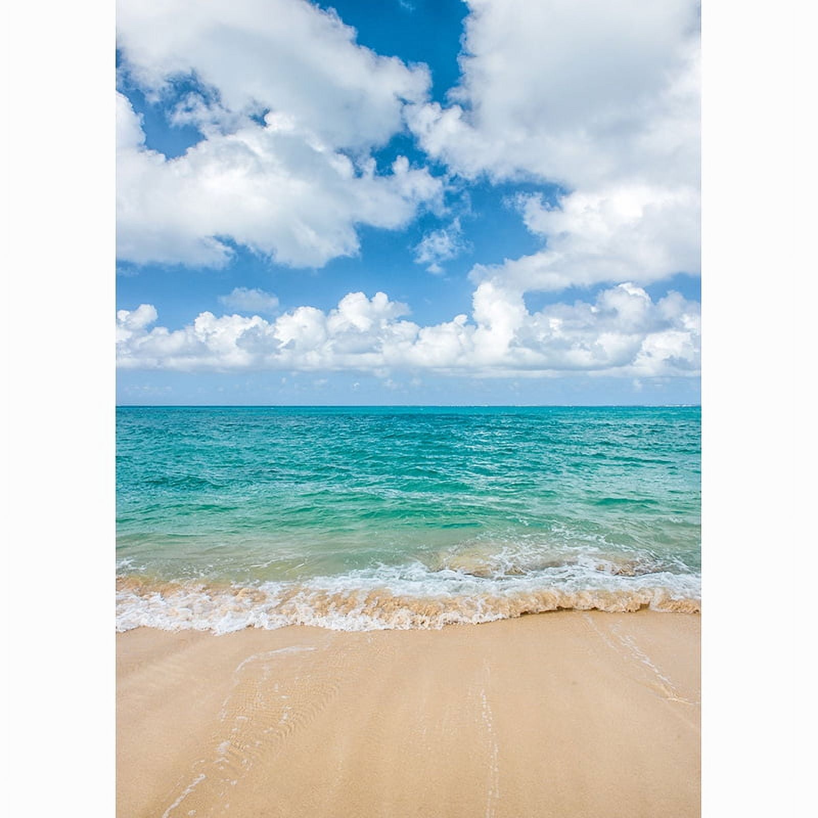 ZHISUXI Sandy Beach Holiday Summer Photography Backdrop Prop Coconut ...