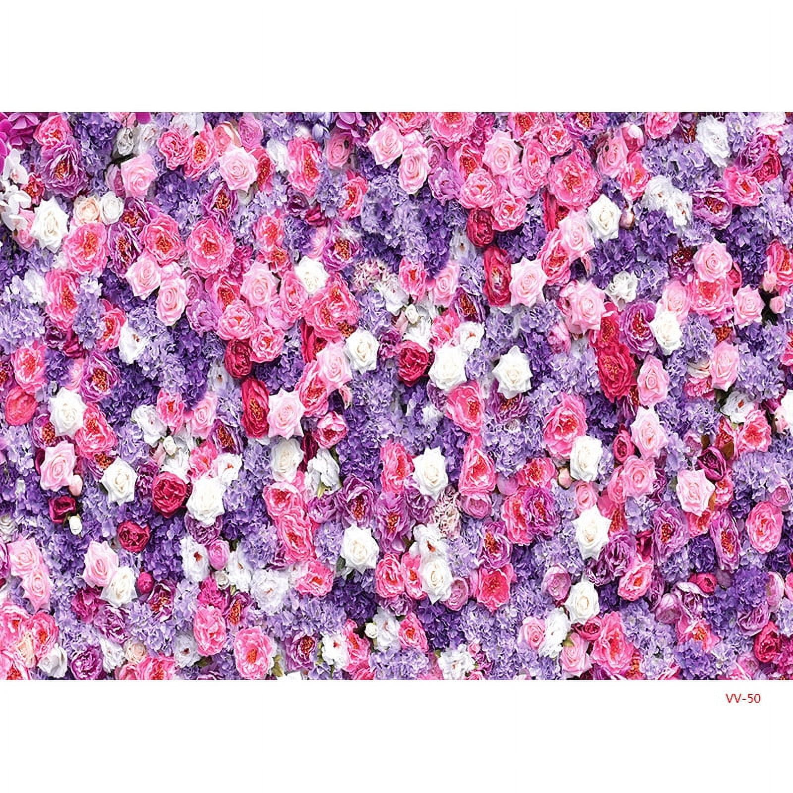 ZHISUXI Valentine's Day Photography Backdrops Props Bokeh Rose Wedding Wooden Wall Easter Arch ...