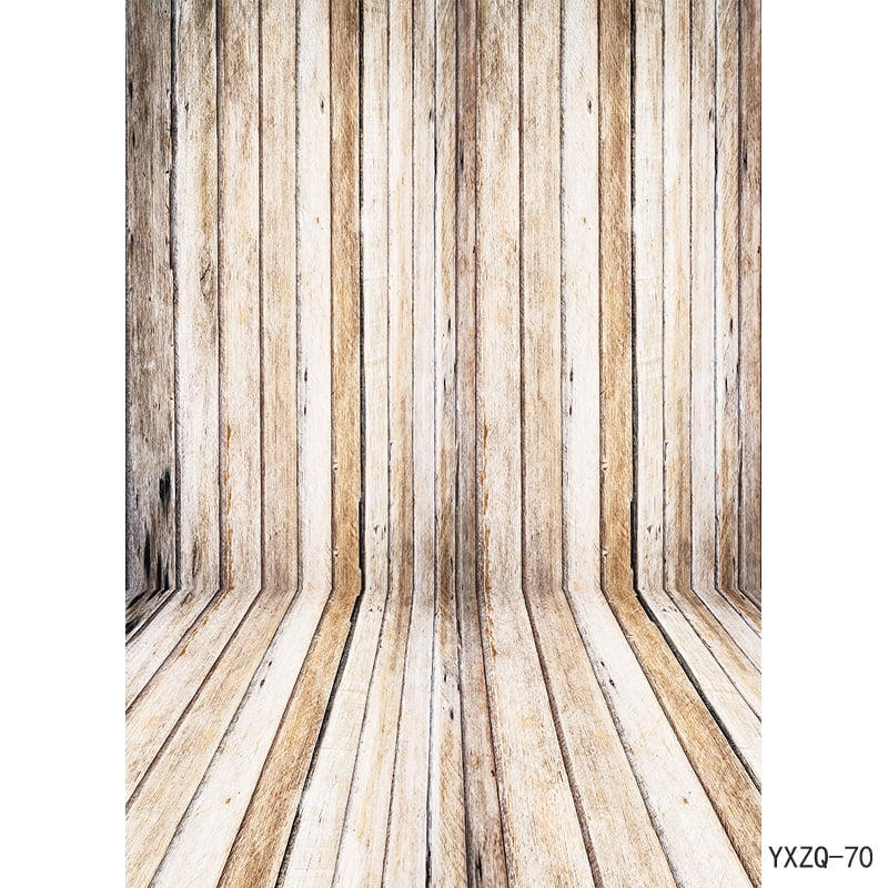 ZHISUXI Vinyl Custom Brick Wall Wooden Floor Photography Backdrops ...