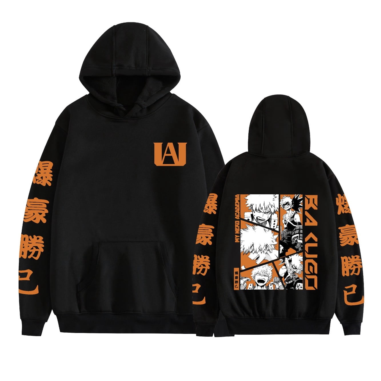 ZHIYAN Bakugo Katsuki Todoroki Hoodie Unisex Anime Cosplay Sweatshirt ...