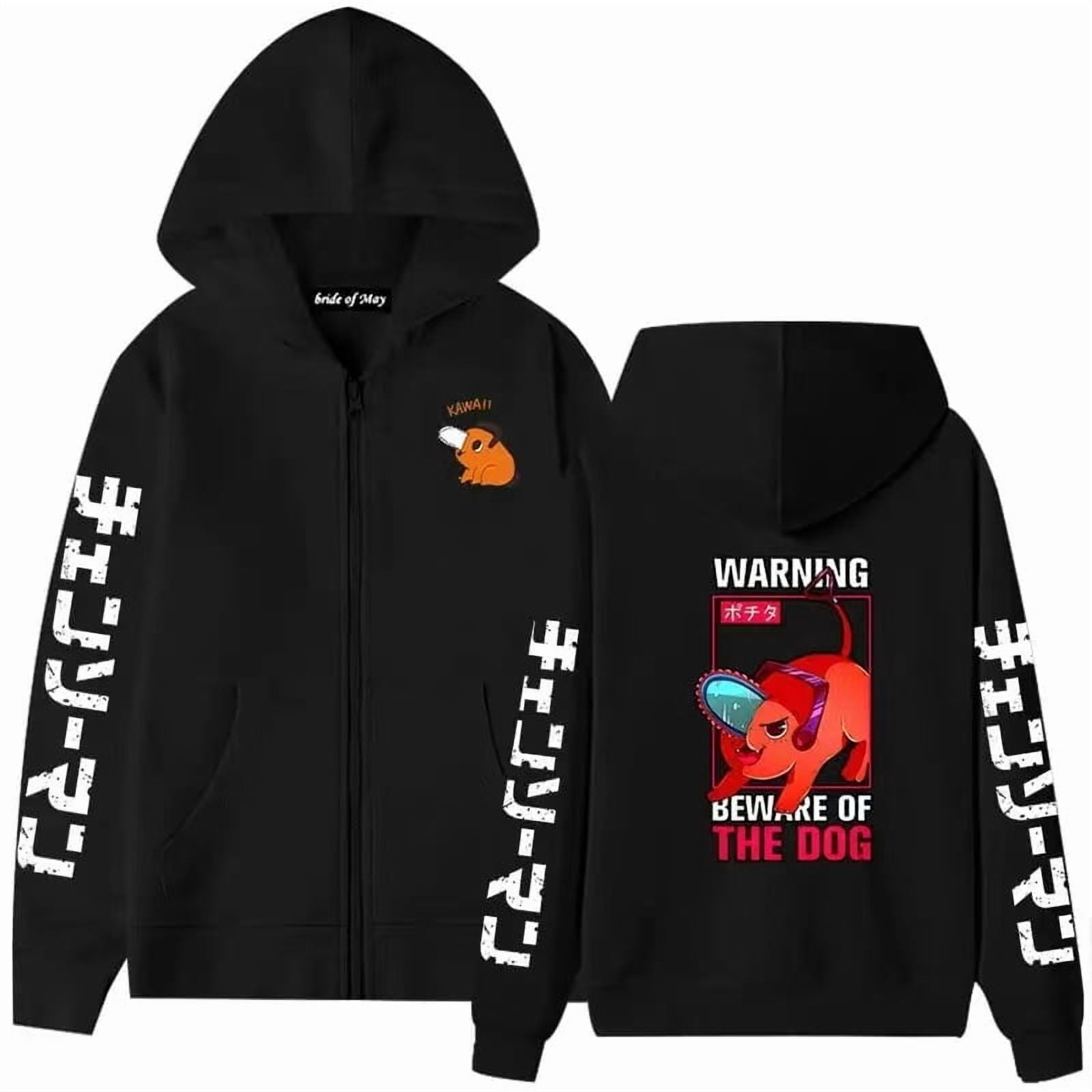ZHIYAN Chainsaw Man Pochita Anime Inspired Graphic Hoodie - Unisex ...