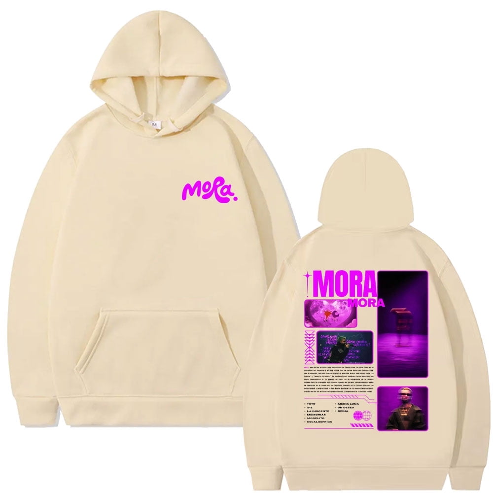 ZHIYAN Mora Graphic Merch Unisex Oversized Fleece Hoodie - Retro Hip ...
