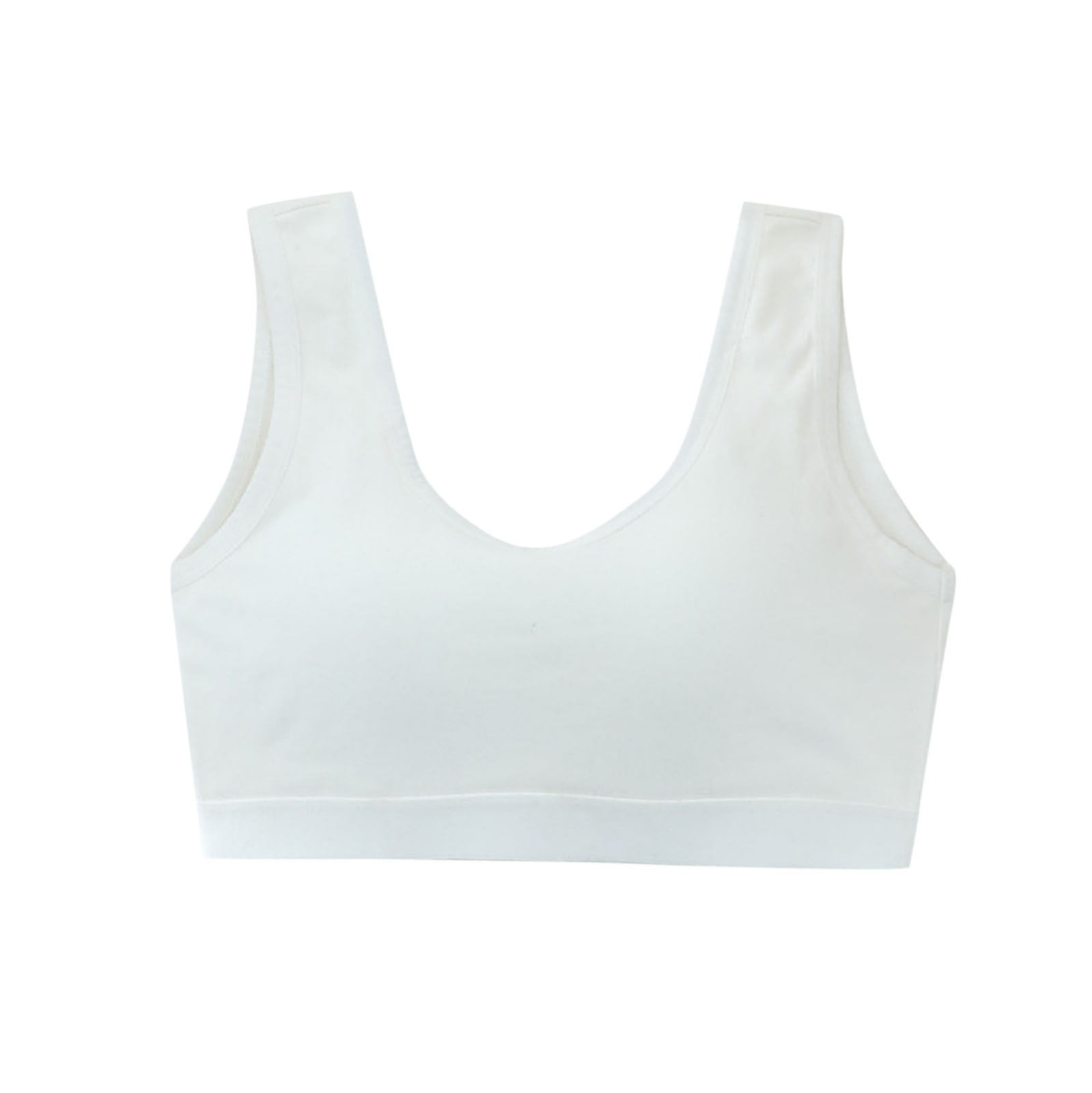 ZHIZAIHU Adjustable Back Hook Closure Sports Bras for Women Solid Color ...