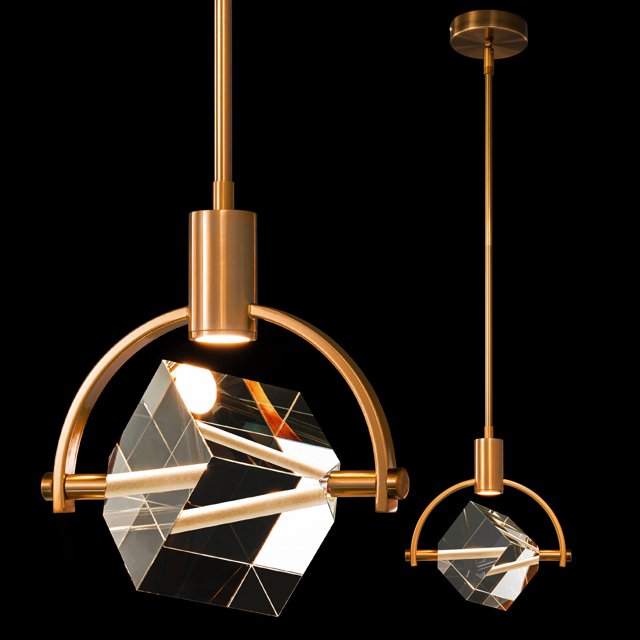 ZHLWIN 1-Lights Modern Integrated LED Hanging Pendant Ceiling Light ...