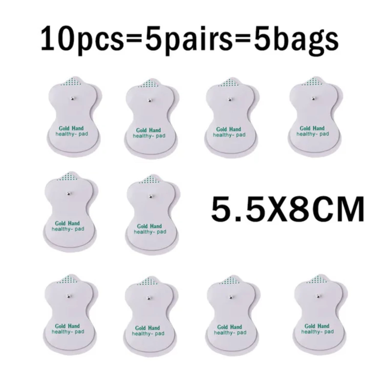 ZHNYEG Effective Premium High-quality Reusable Electrode Pads - Muscle ...