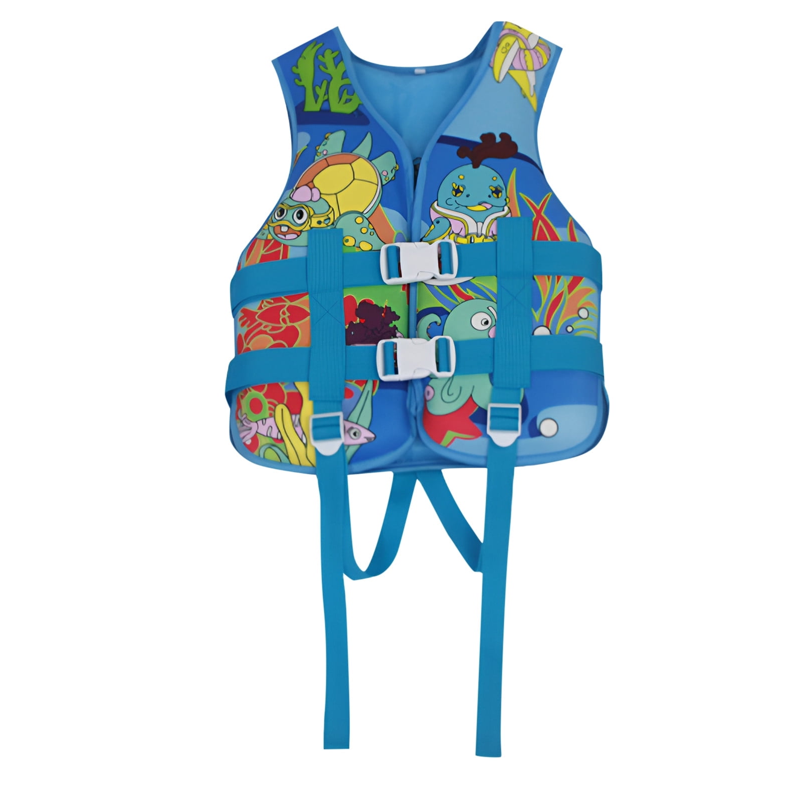ZHOGXU Toddler Girls Boys Swimsuit Swimming Life Jacket Cartoon Print ...
