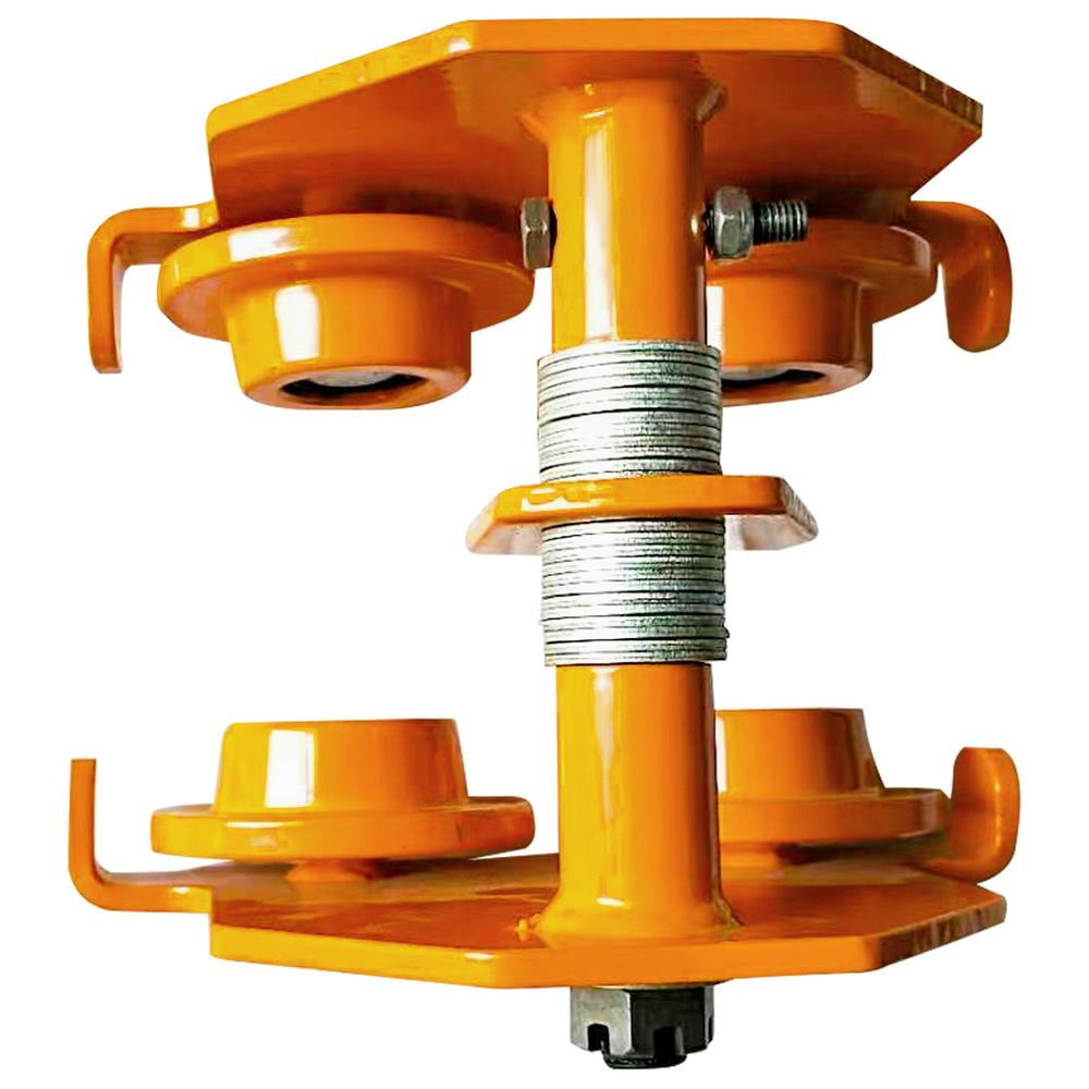 ZHON 0.5T I Beam Trolley 1100Lbs Trolley Hoist Heavy Duty Double Track ...