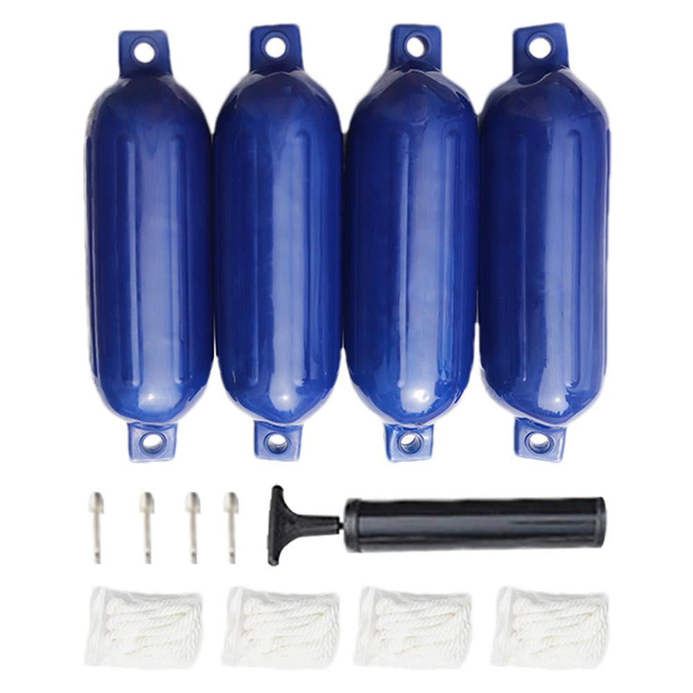 ZHON Boat Bumpers for Docking 4 Pack Inflatable Boat Bumpers Boat Buoys ...