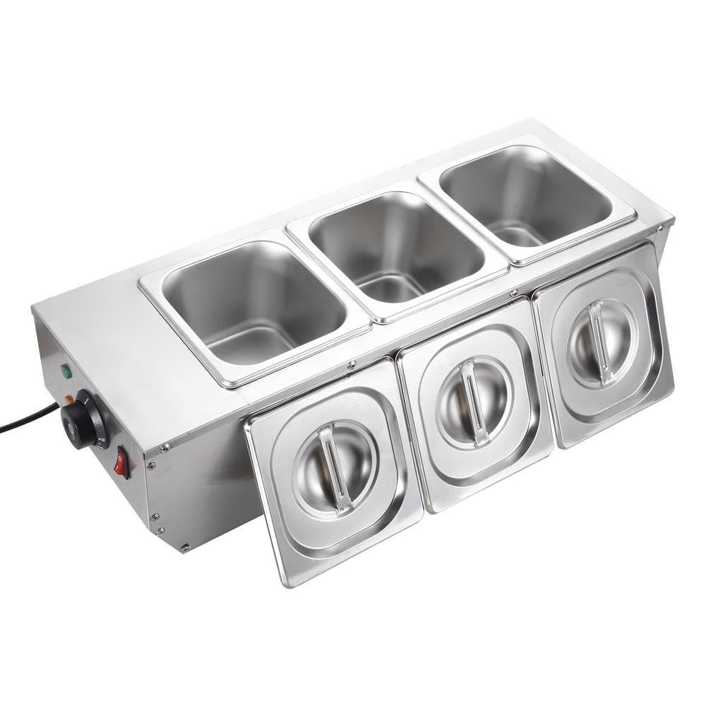 ZHON Chocolate Melting Pot 3-Tanks Commercial Chocolate Tempering ...