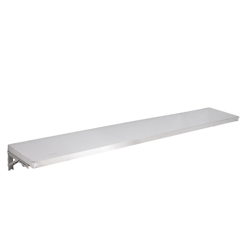 ZHON Concession Shelf 48L x 12W inch Stainless Steel Drop Down Folding ...