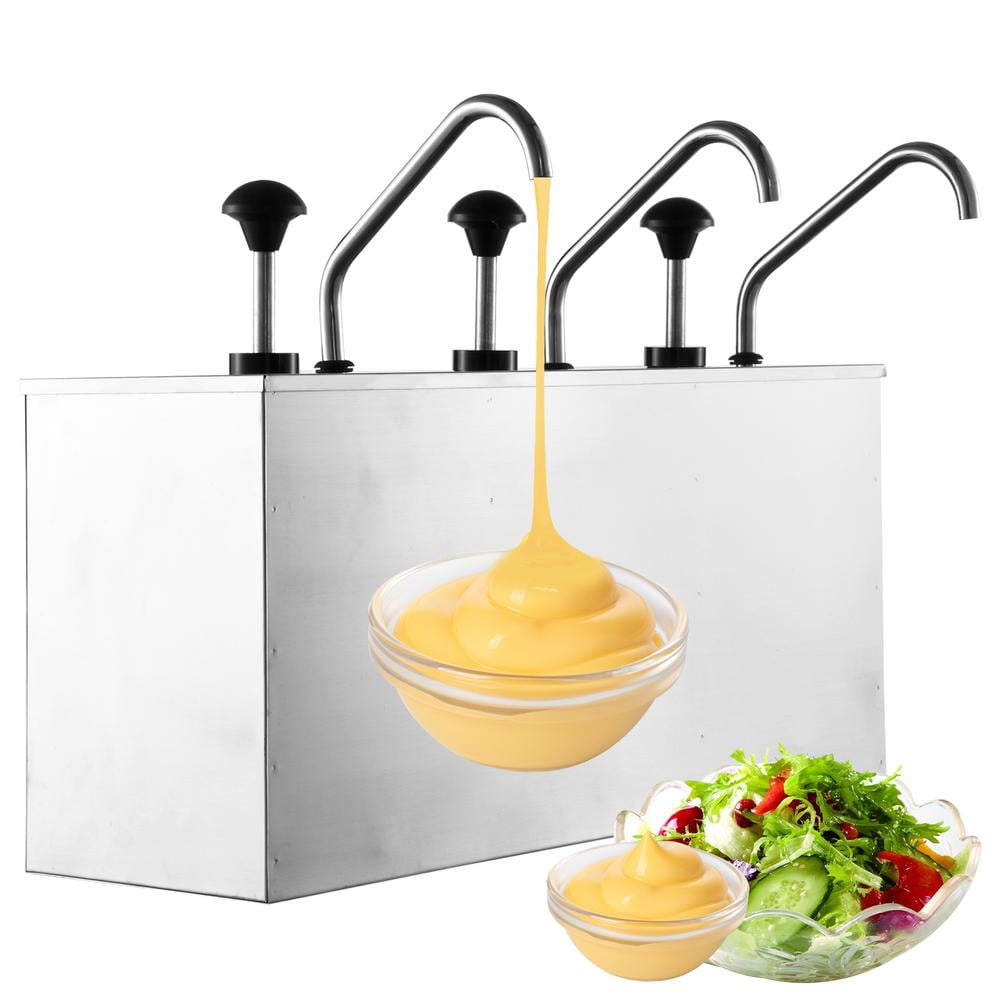 ZHON Ketchup Pump Dispenser Condiment Dispenser Pump Syrup Dispenser ...
