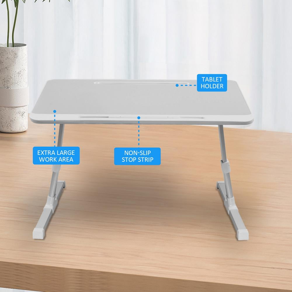 ZHON Laptop Stand for Bed Foldable Bed Laptop Stand Laptop Bed Table ...