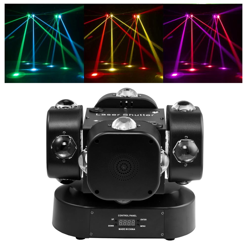ZHON Moving Head Light LED 200w Spotlights with 4 Molds 16 Gobos DJ ...