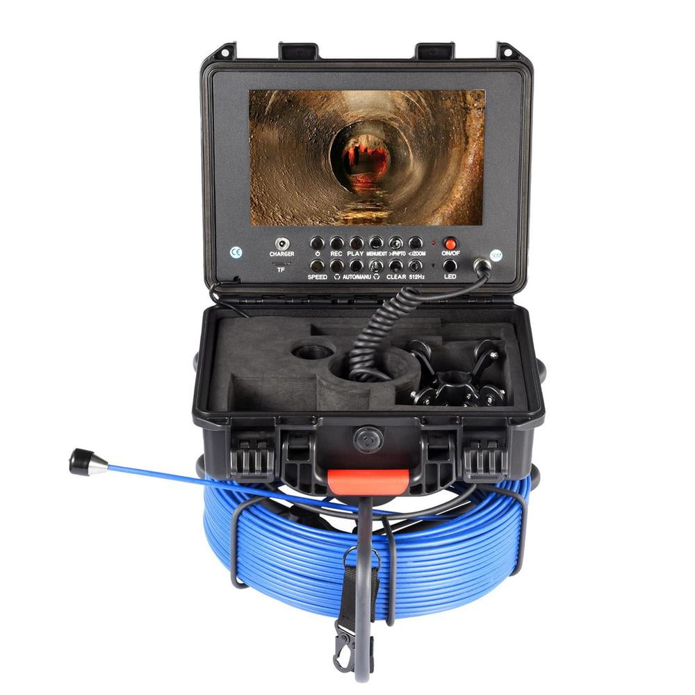 ZHON Sewer Camera with Self-Leveling & 512Hz Transmitter & Distance ...