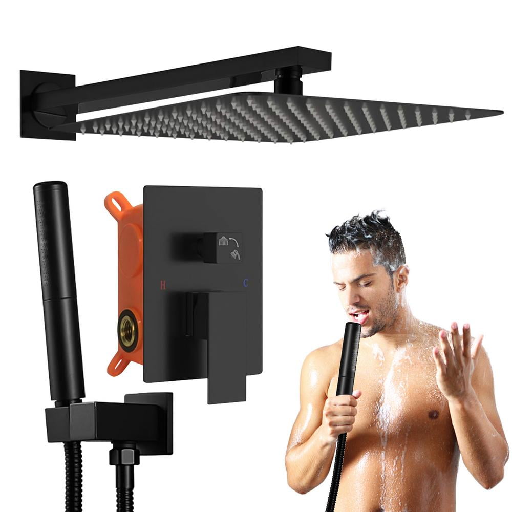 ZHON Shower Faucets Sets Complete Rain Shower Head Rain Shower Faucet ...