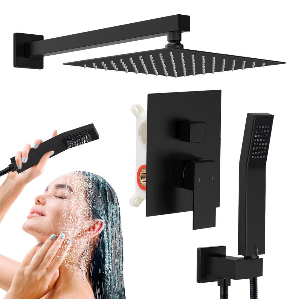 ZHON Shower Head Combo Set High Pressure Handheld Spray Modern Shower ...