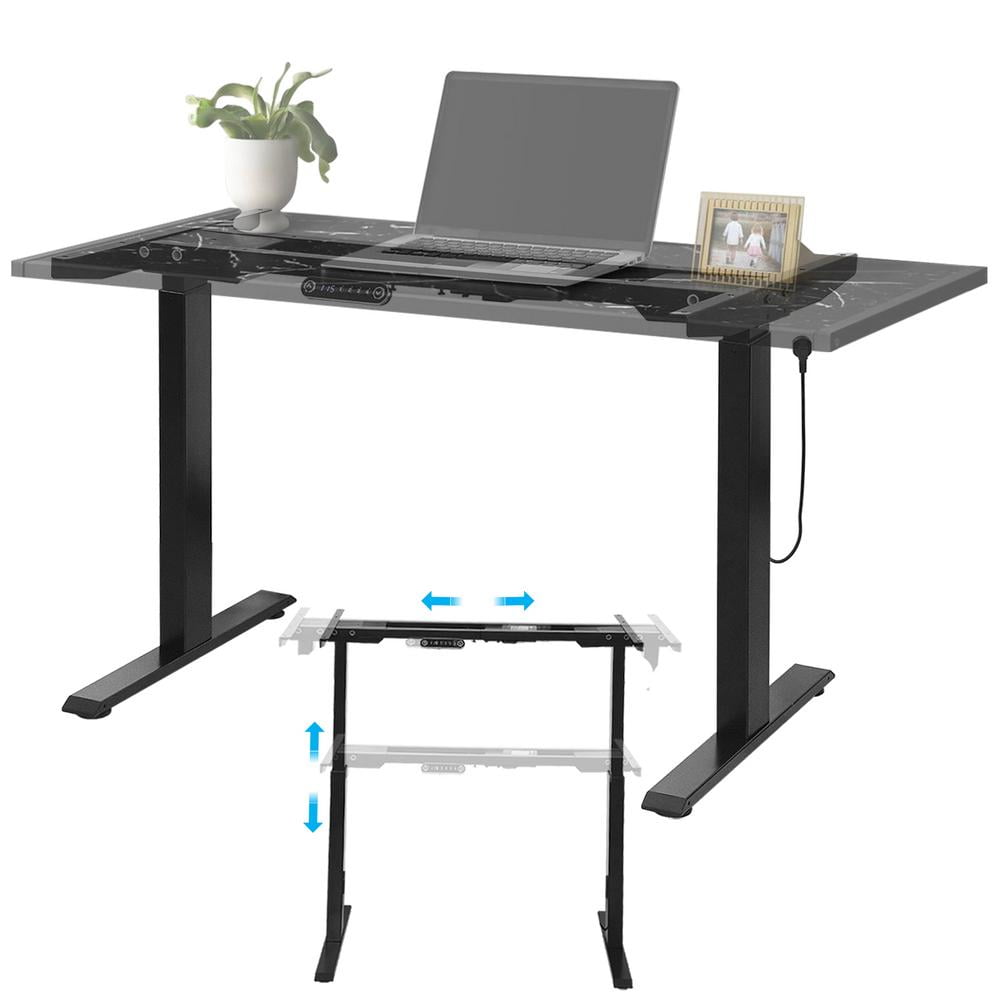 ZHON Standing Desk Frame Only Adjustable Height Double Motor Raising ...