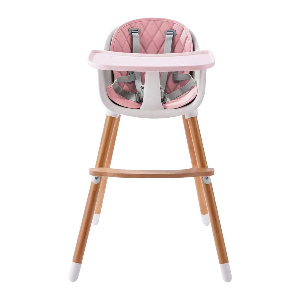 ZHON Toddler Feeding Chair Toddler Chair Wood Dining Booster Seat ...
