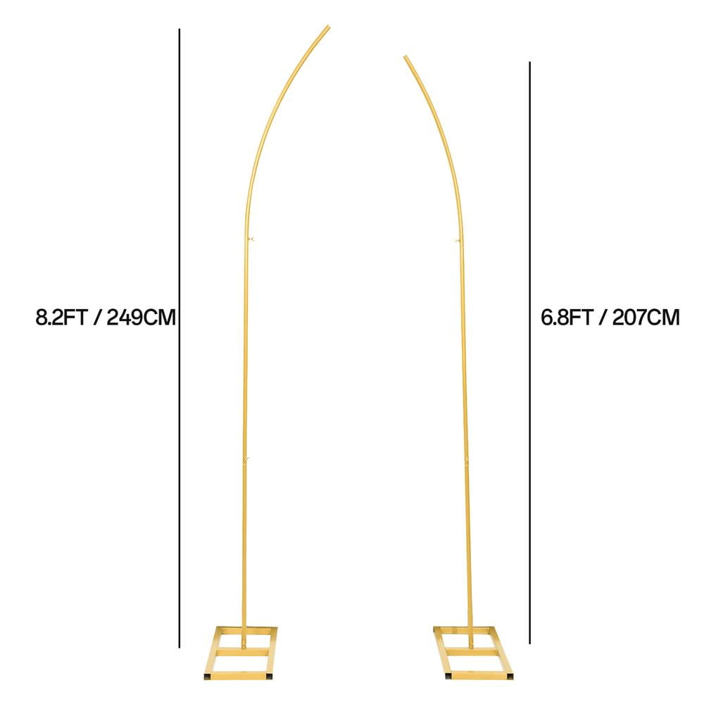 ZHON Wedding Arch Frame Wedding Arch Floral Stand Flower Arch Stand ...