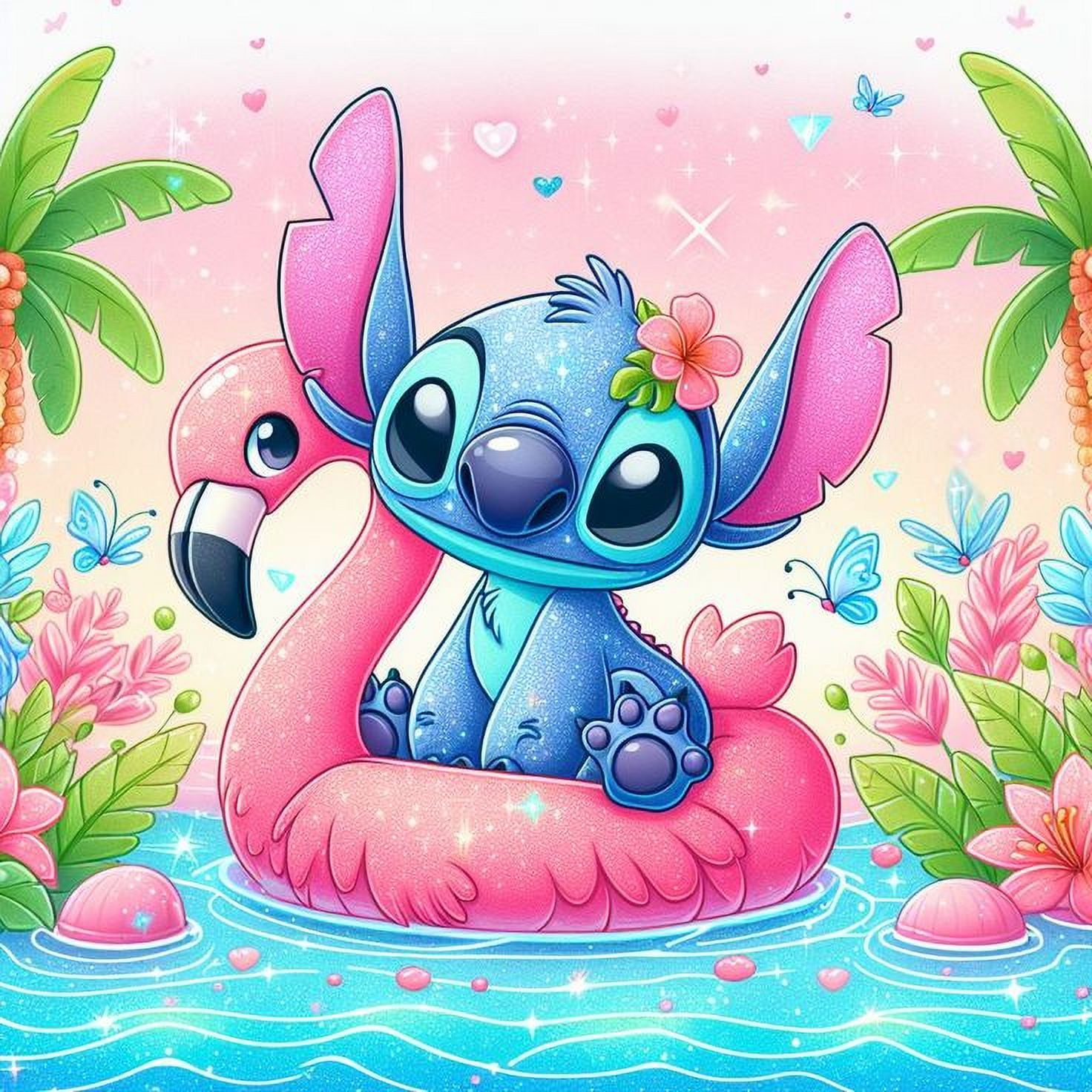 ZHONGKEQINGYUN Stitch Diamond Painting Art Kit - Walmart.com
