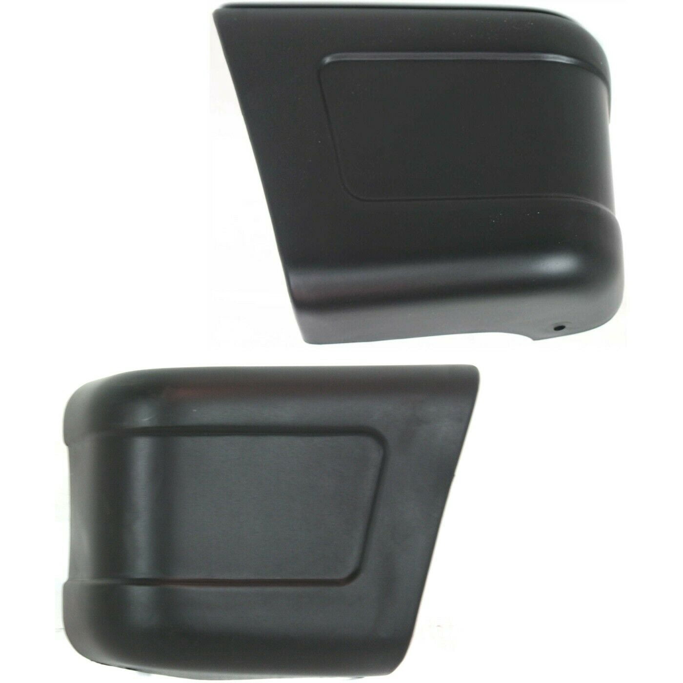 ZHONGXINGGUOJI 2pcs Bumper Face Bar End Cap Cover Extension Front Side ...
